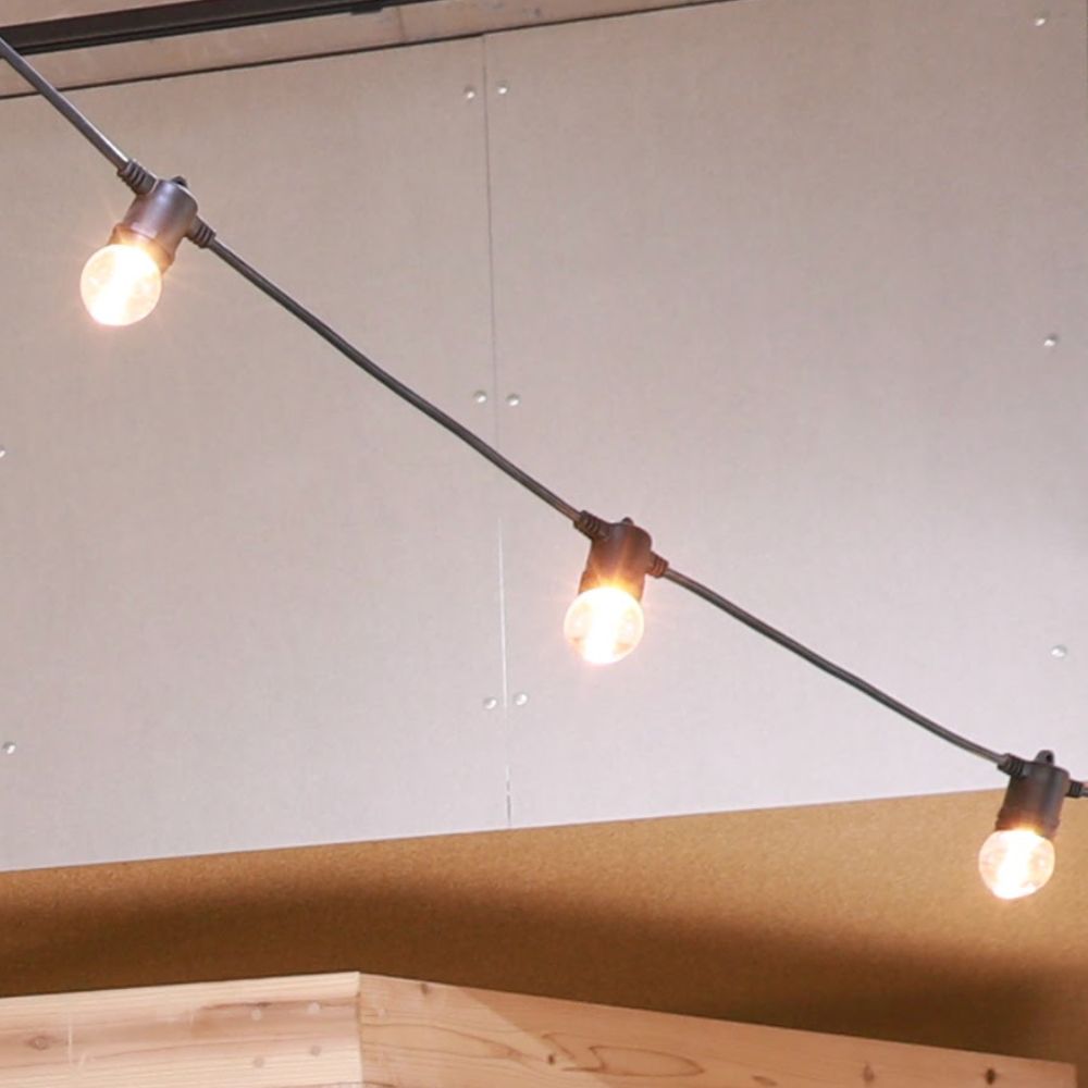 照明 LED ストリングライト 12バルブ×5M 照明 イルミネーション 4850mm | TECTURE（テクチャー）