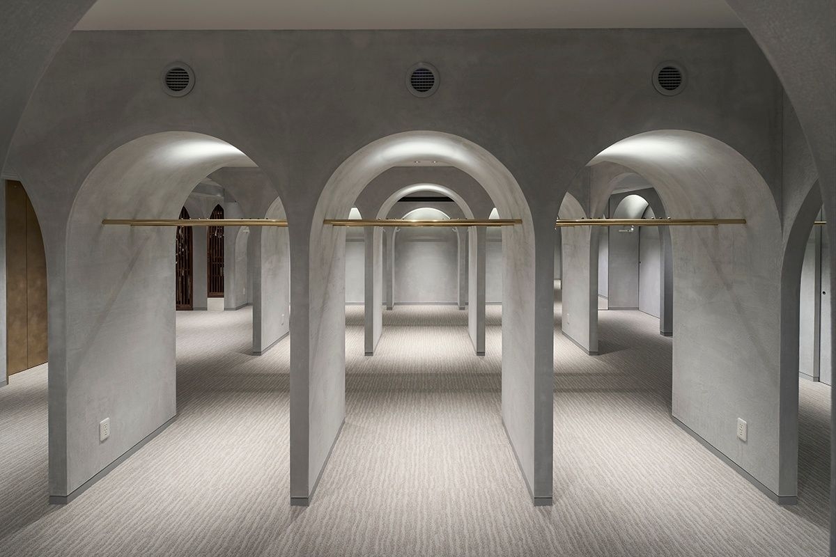 ラビリンス -晴れ着の丸昌 横浜店 4階売場-の写真 | TECTURE（テクチャー）