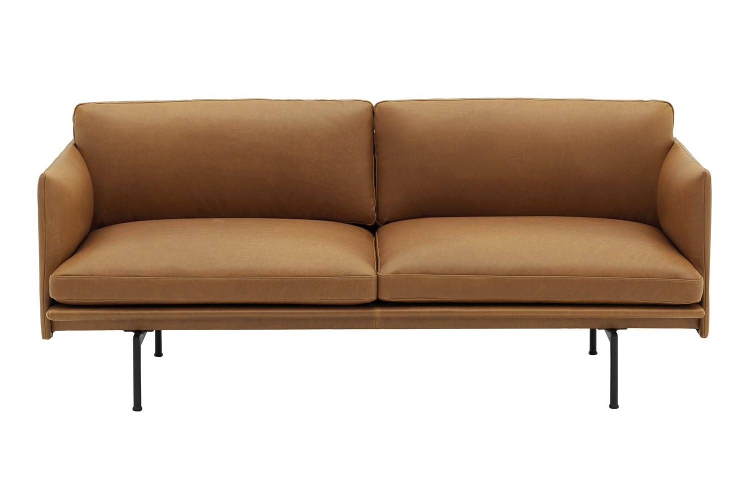 OUTLINE SOFA / 2-SEATER - BLACK BASE | TECTURE（テクチャー）