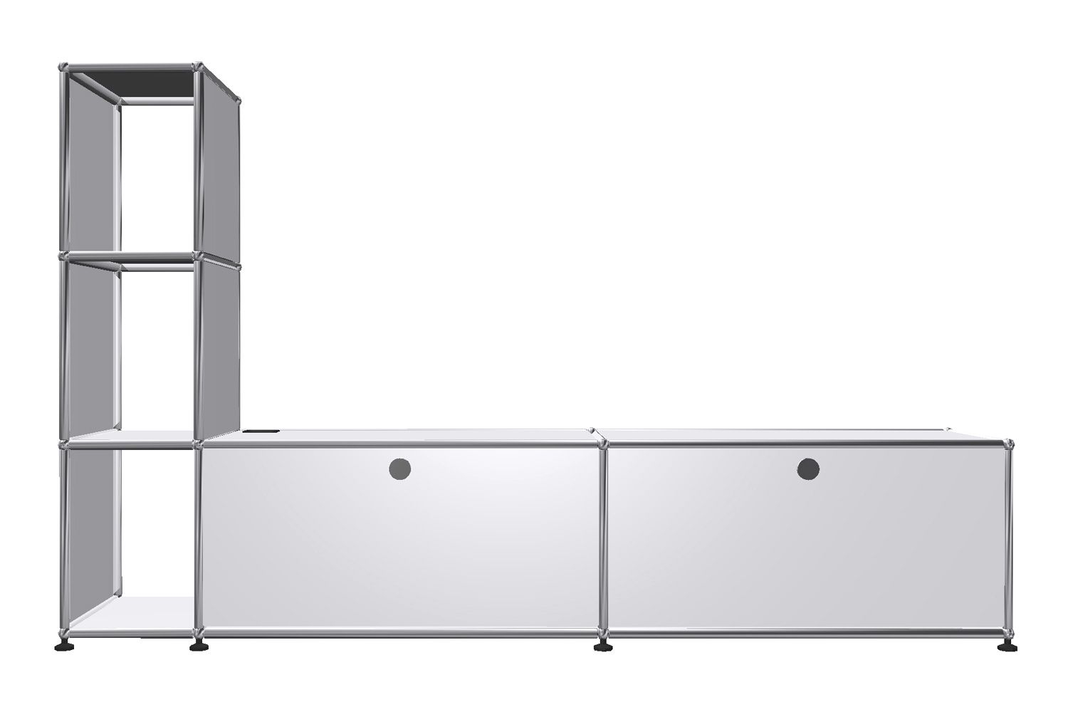 USMハラーシステム シェルフ付テレビボード M-07 | TECTURE（テクチャー）