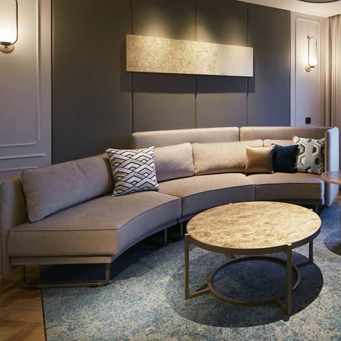 特注ソファ 布張地 脚部：St. 焼付塗装 | TECTURE（テクチャー）