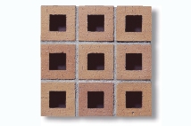 有孔レンガ - 100mm角 | TECTURE（テクチャー）