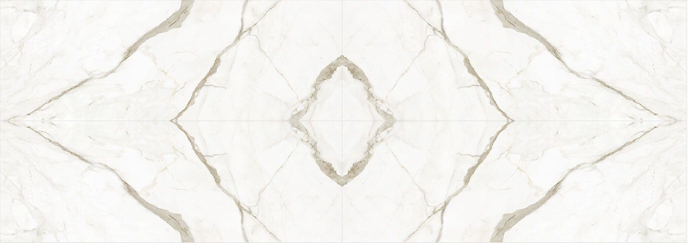 I NATURALI Book Match/イナトゥラリ(ブックマッチタイプ) - Calacatta Oro Venato Lucidato Book Match | TECTURE（テクチャー）