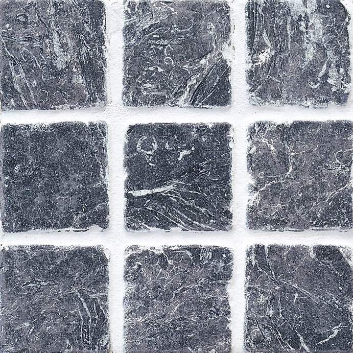 ニューコスマティー 100/New Cosmati 100 - ニューコスマティー100・50 ネロ マルキーナ(100×100mm) | TECTURE（テクチャー）