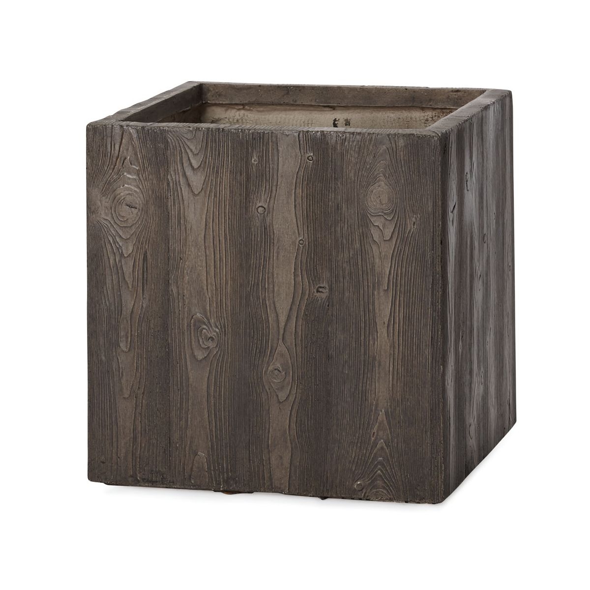 ファイバークレイ/ベータ キューブプランター ウッド - M 45 | TECTURE（テクチャー）