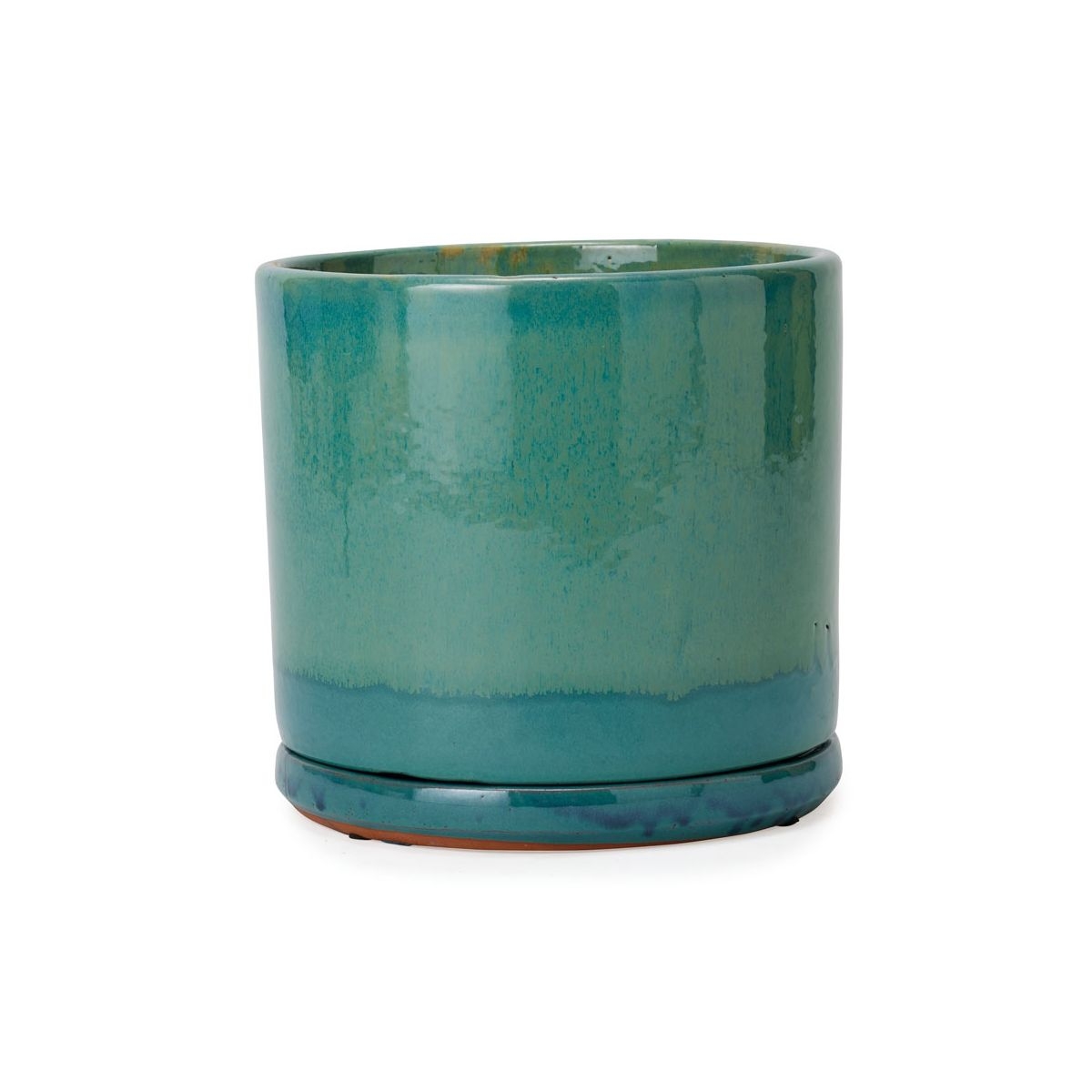 ビトロ/エンデカ 受け皿付き - M 10 ターコイズ釉 | TECTURE（テクチャー）