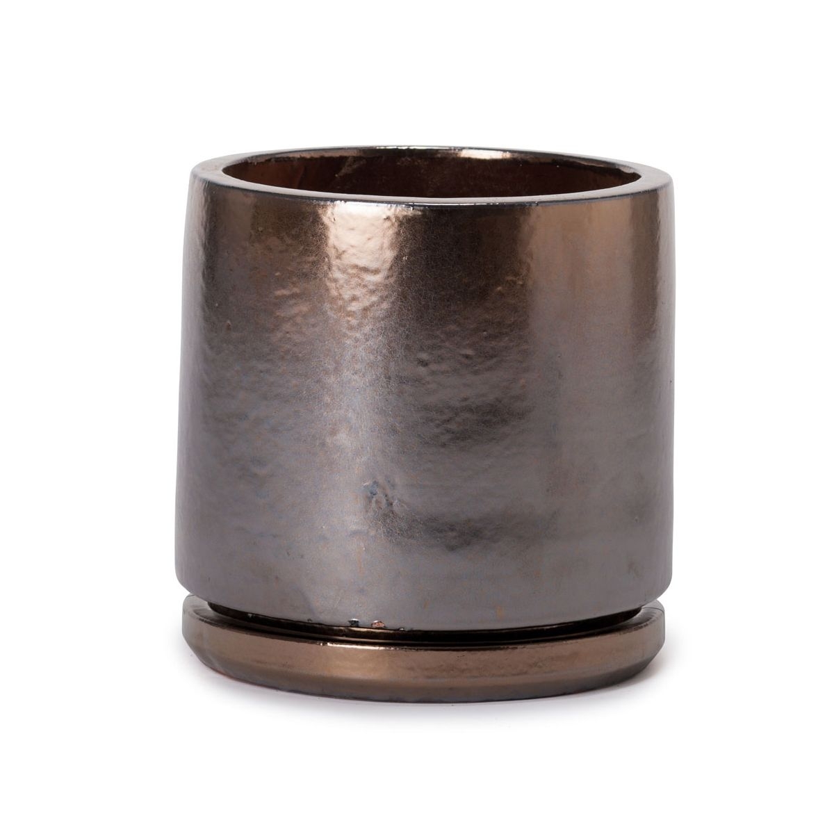 ビトロ/エンデカ 受け皿付き - M 10 ゴールド釉 | TECTURE（テクチャー）