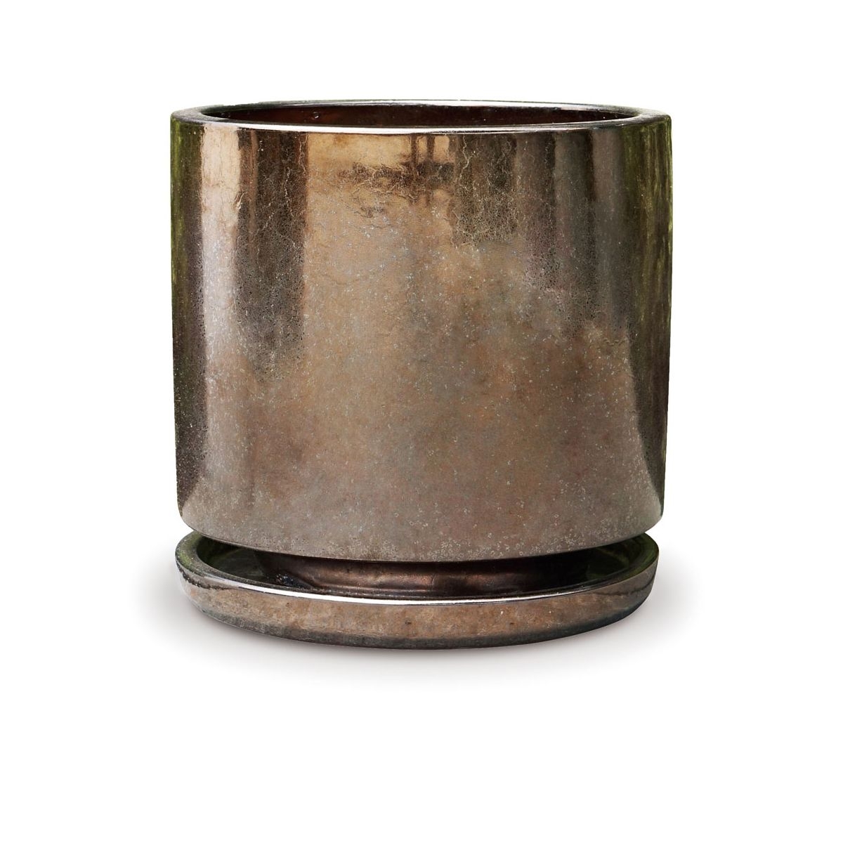 ビトロ/エンデカ インナーポット付き（受け皿なし） - M 10 ゴールド釉 | TECTURE（テクチャー）