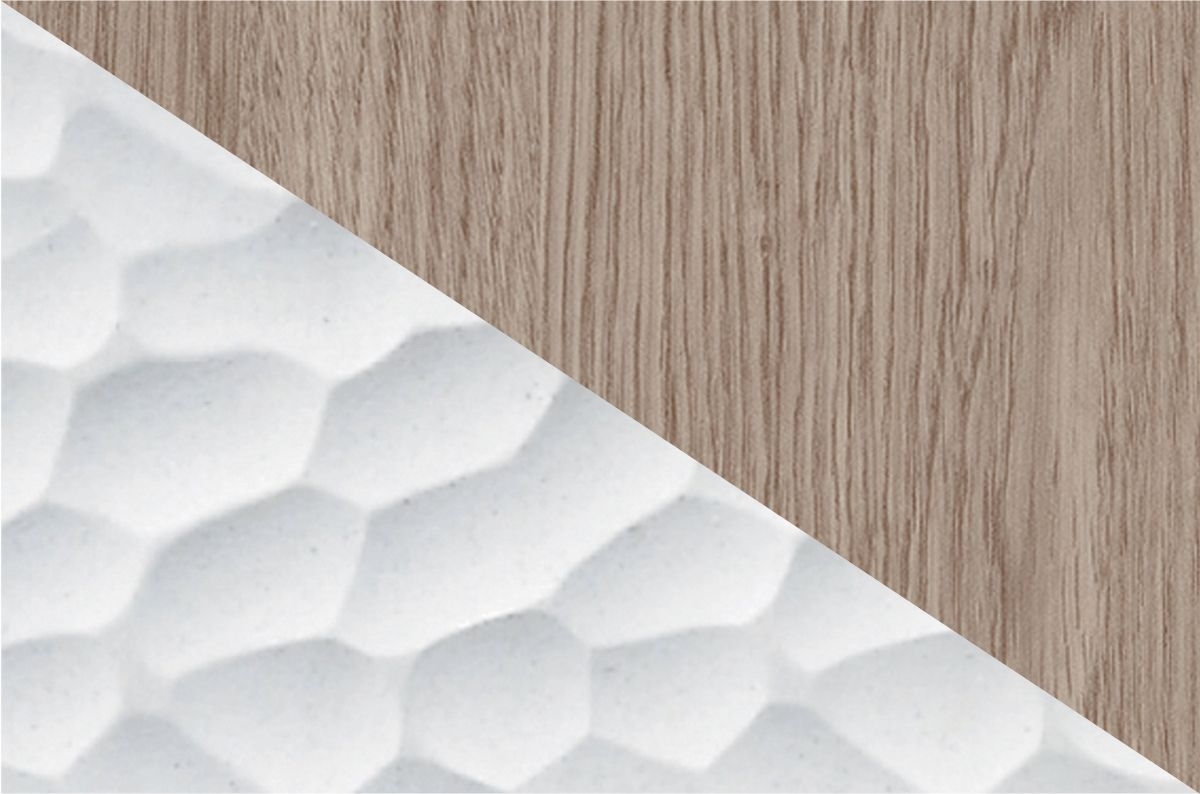 内装用木目調不燃パネル DSウォール/ラッピングウォール/切削柄-02 - 切削柄-02/70 ヘレナオーク | TECTURE（テクチャー）