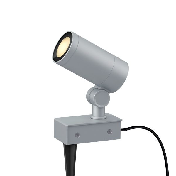 ガーデンアップライト 100V ルーメック M 狭角 - シルバー スパイク付 | TECTURE（テクチャー）