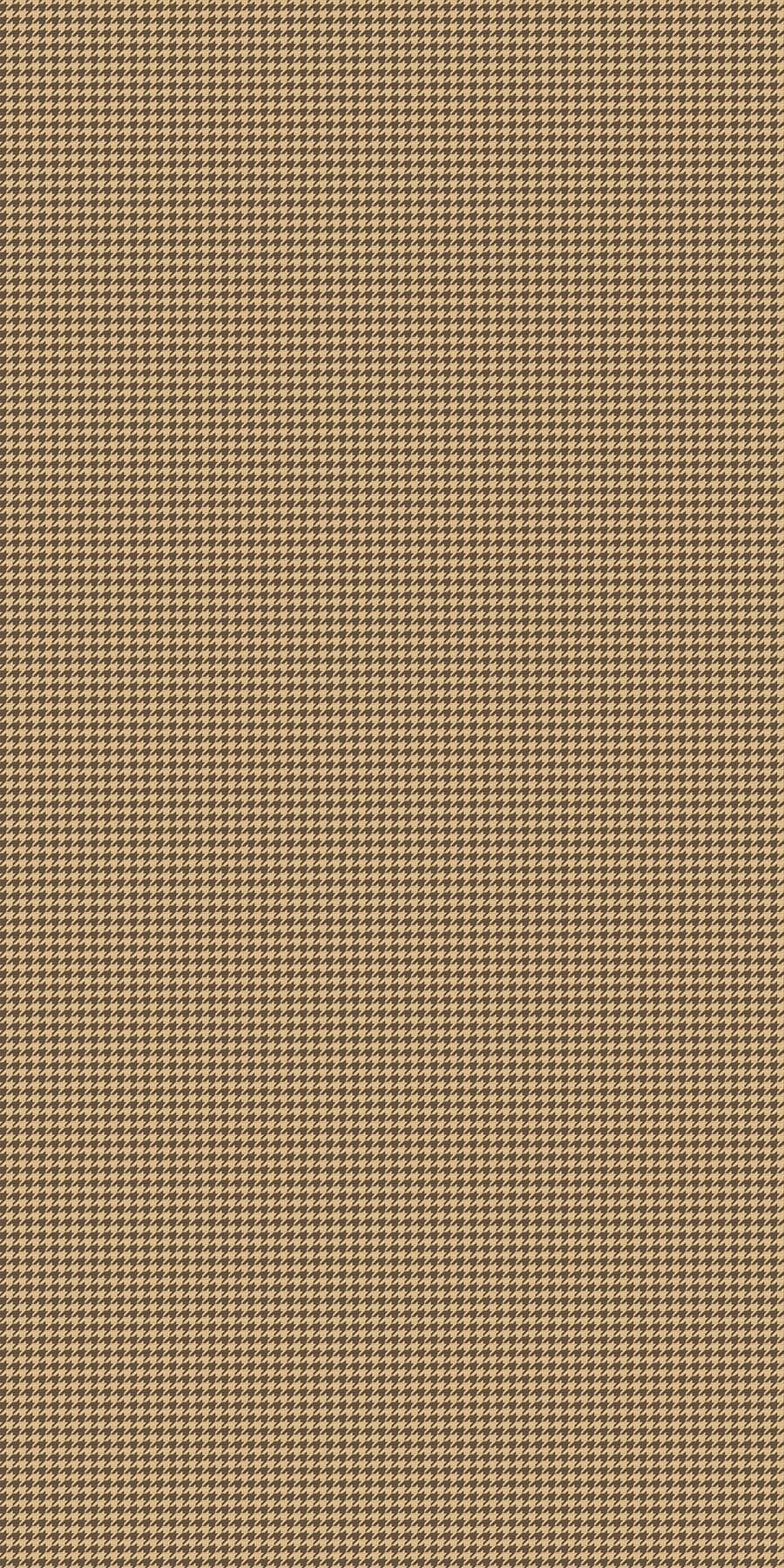 チェック/HOUNDSTOOTH - BEIGE BROWN | TECTURE（テクチャー）