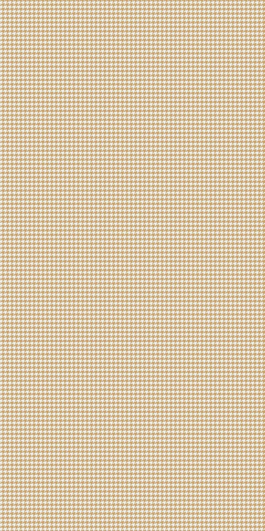 チェック/HOUNDSTOOTH - WHITE BEIGE | TECTURE（テクチャー）