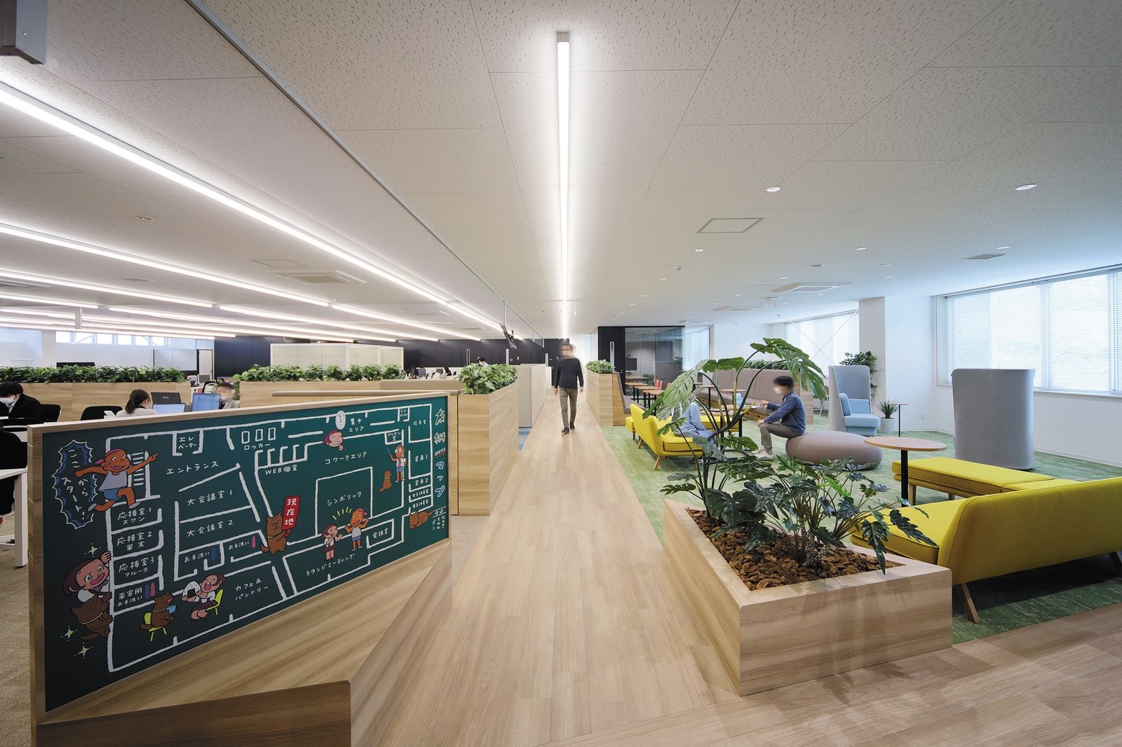 株式会社友桝飲料 新本社オフィス | TECTURE（テクチャー）