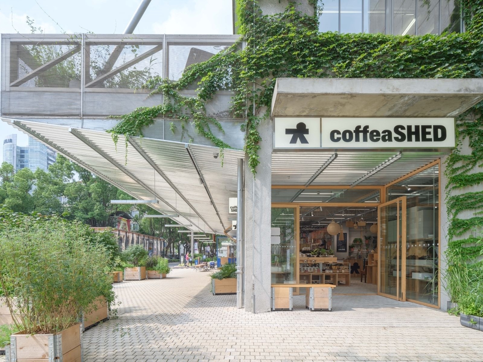 coffea SHED Columbia Circle Store | TECTURE（テクチャー）