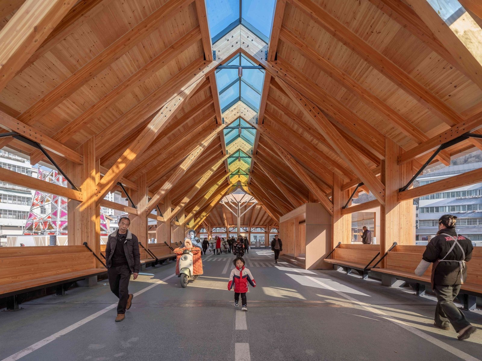 New Herringbone Bridge in Kang Countyの写真 | TECTURE（テクチャー）