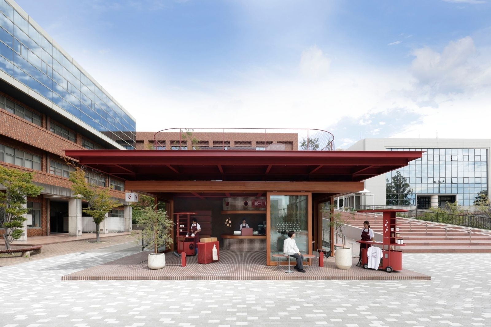 PARKET｜下関市立大学生協のベーカリーカフェの写真 | TECTURE（テクチャー）