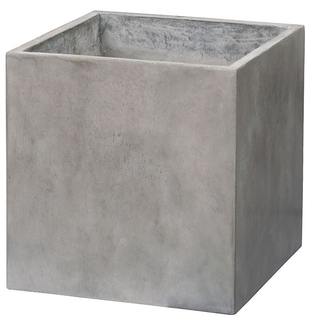 LEDON レドン プランター - LEDON レドン スクエア約W500×D500×H500mmグレー | TECTURE（テクチャー）