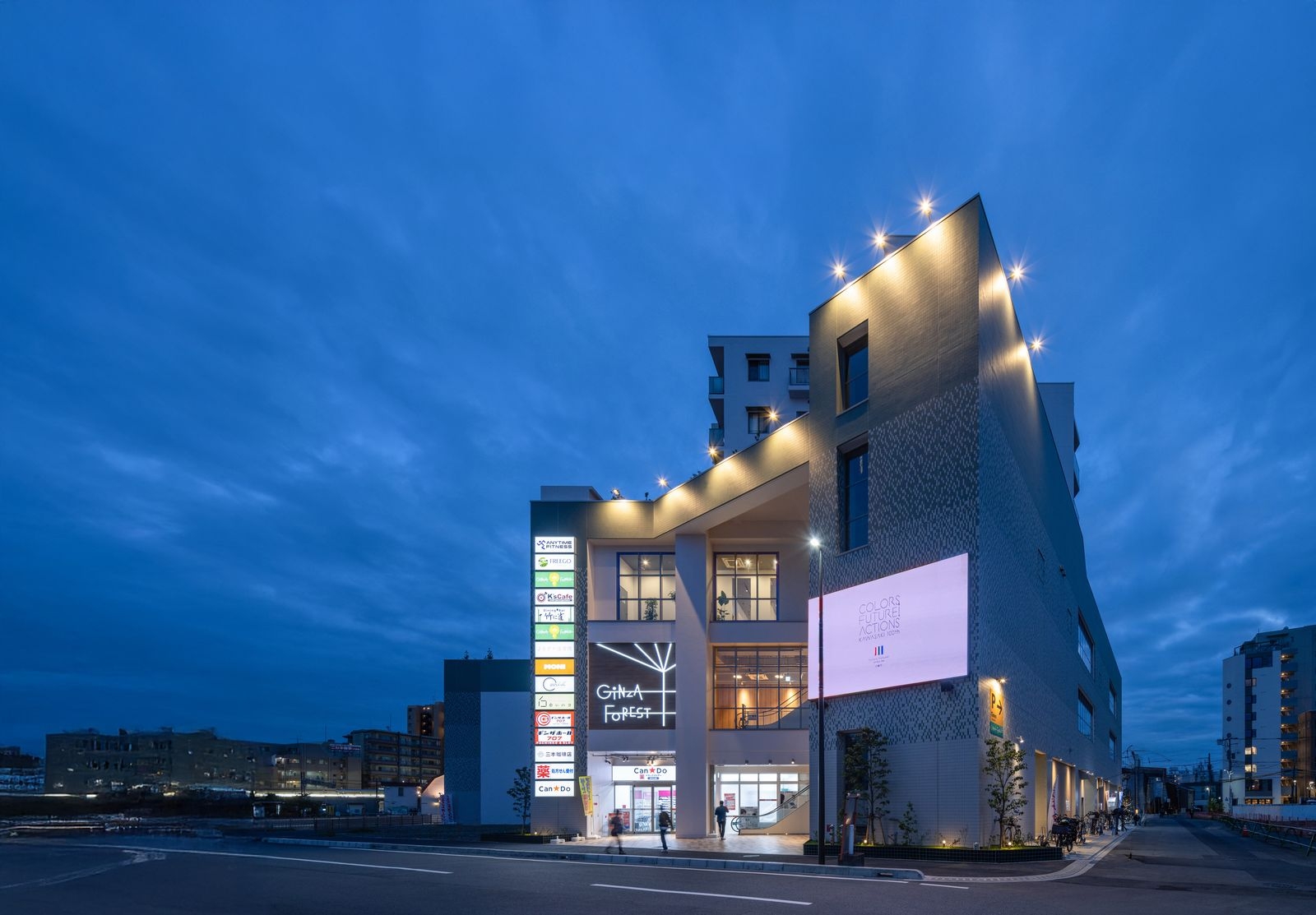 GINZA FOREST 複合施設（商業+共同住宅) | TECTURE（テクチャー）