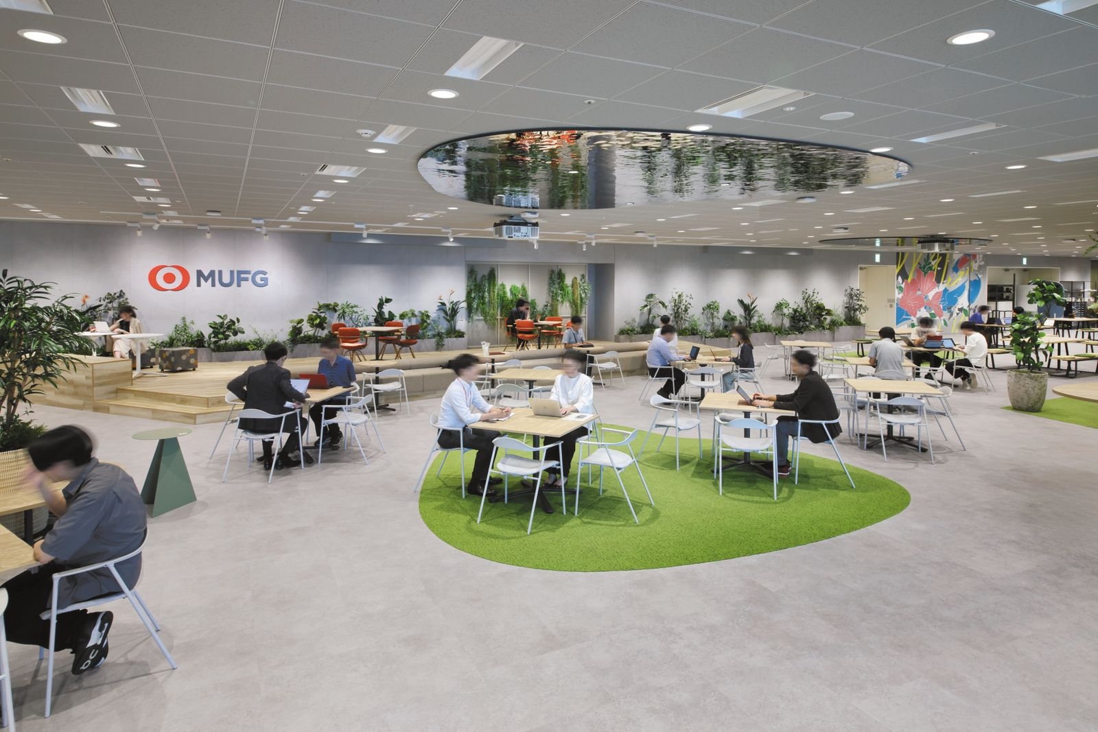 株式会社三菱UFJ銀行 システム開発拠点 新オフィス | TECTURE（テクチャー）