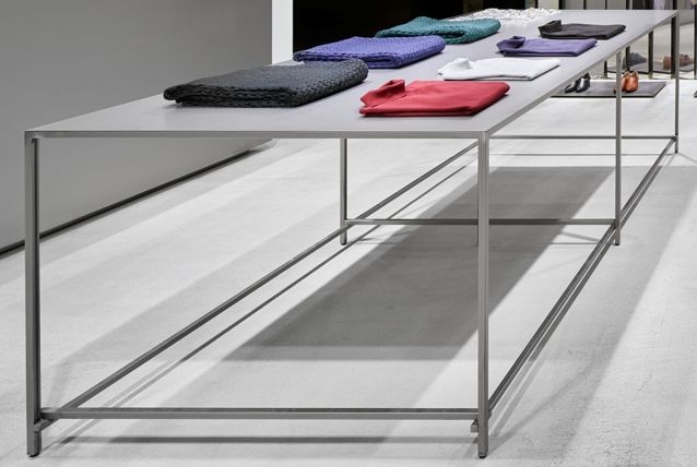 造作テーブル St-PL 耐指紋性トップコート(天板)+St角材(支柱) | TECTURE（テクチャー）