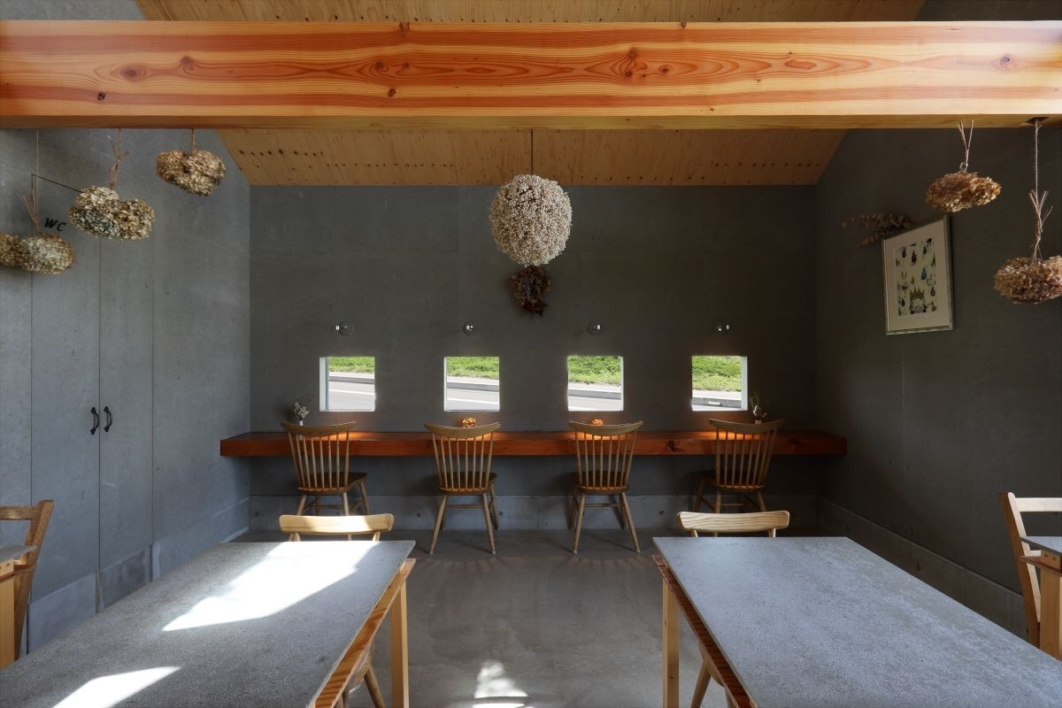 丘の上の木の下のCAFE SHIZUKUの写真 | TECTURE（テクチャー）