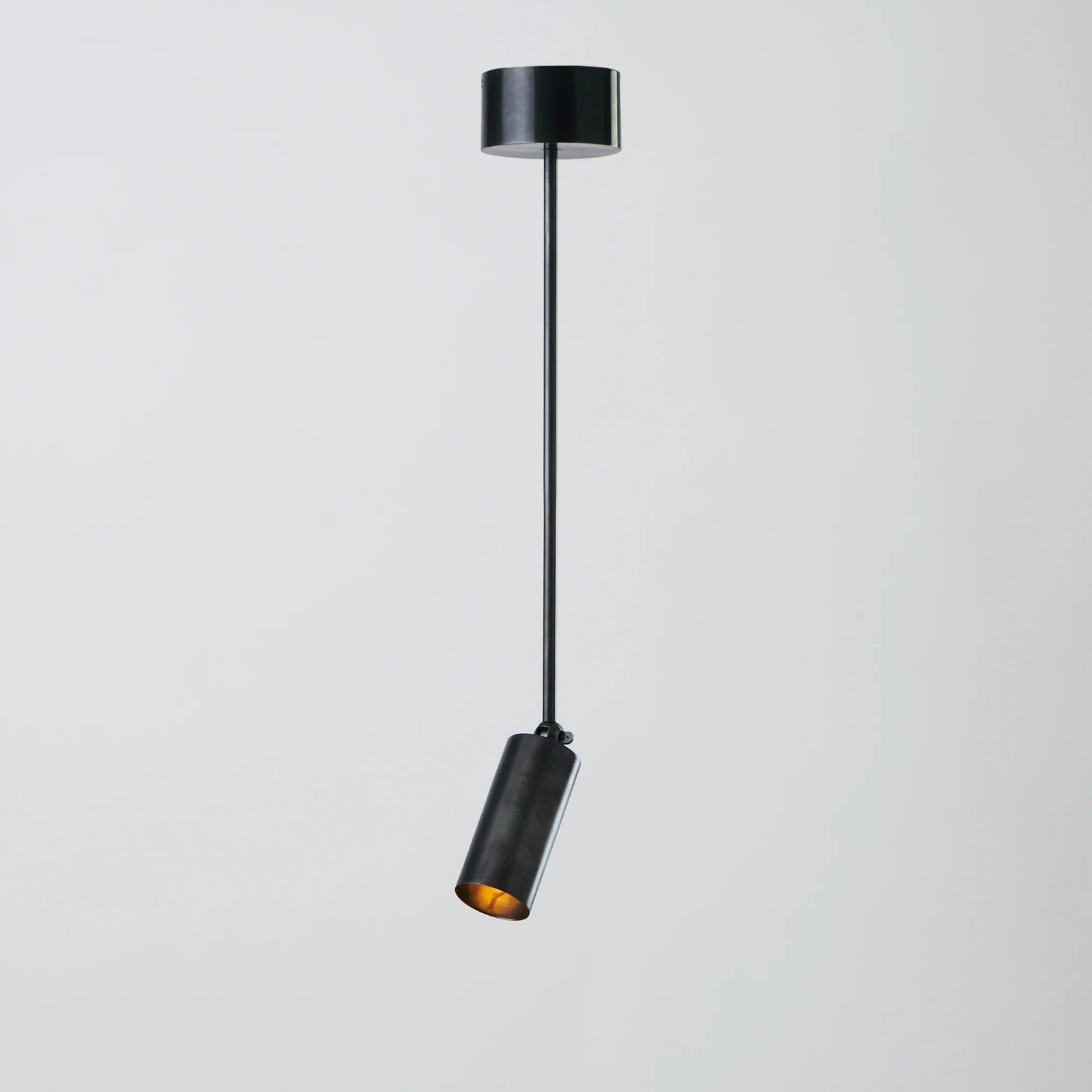 CYLINDER EXT. DOWN LIGHT - blackened brass | TECTURE（テクチャー）