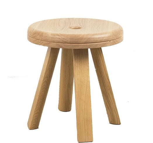BuzziMilk Stool All Wood | TECTURE（テクチャー）